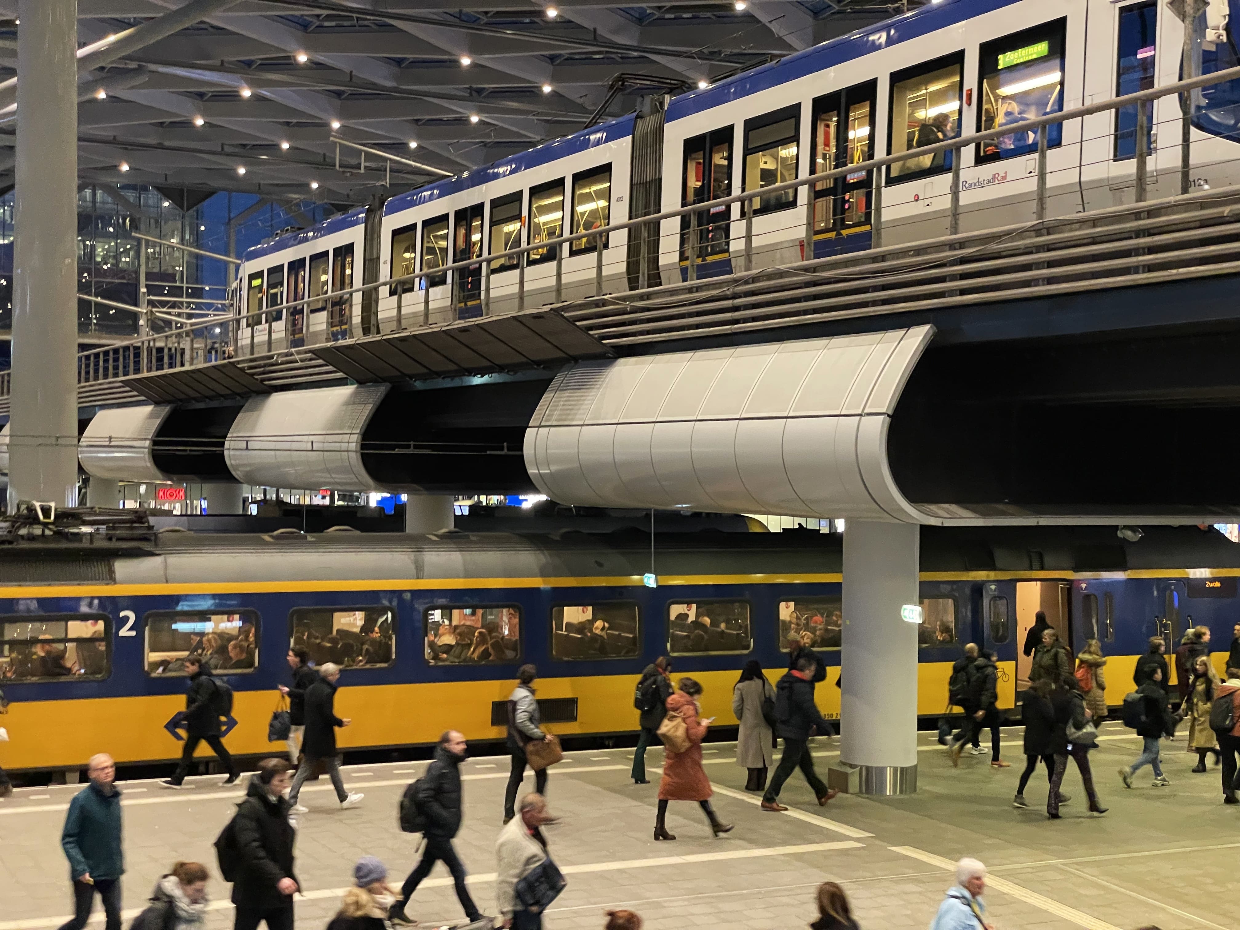 Het openbaar vervoer lijkt zich niet te gaan herstellen